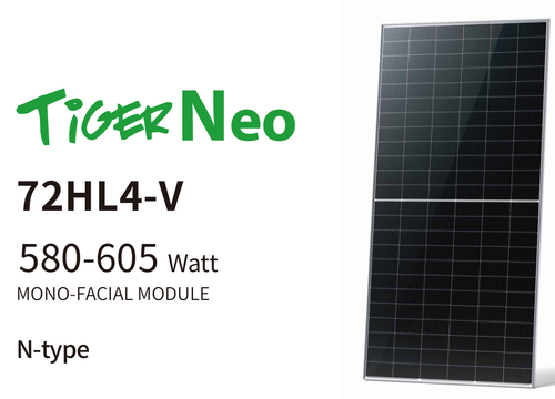 Jinko 590W Tiger NType Solar Panel 30mm 30Yr Wrnty (JKM590N-72HL4-V) x ...