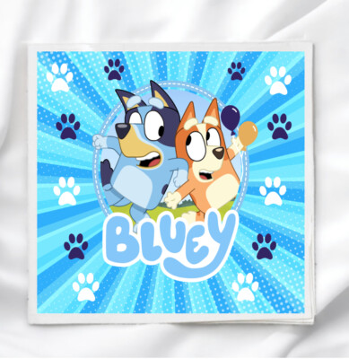 Bluey Fabric Panel for Quilting Sewing Crafting Quilt Block Square ...