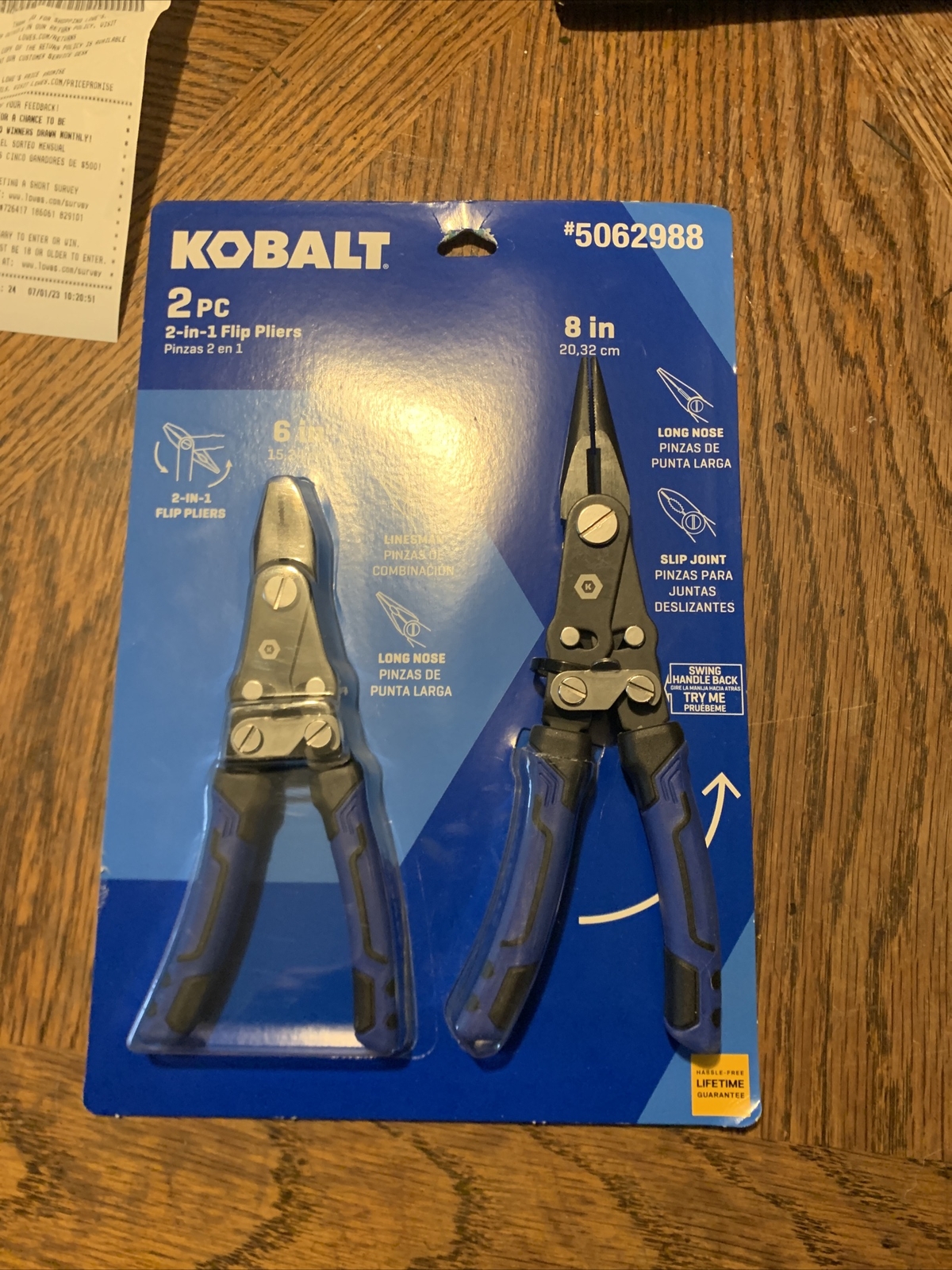 Kobalt 2pc plier set 2 In 1 Flip Pliers *NEW* 820909599357 | eBay
