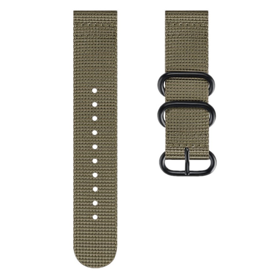 20mm 22mm Woven Nylon Sports Watch Band Wrist Strap Quick Release ...