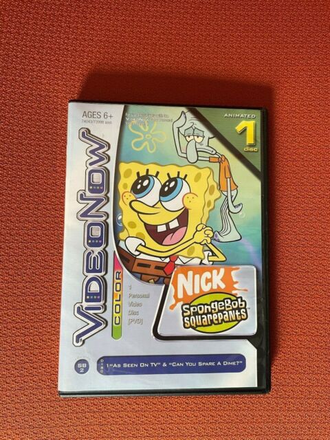 VideoNow Spongebob Squarepants Color Disc as Seen on TV & Can You Spare ...