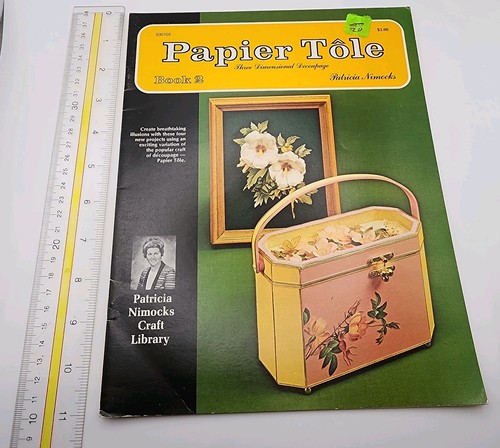 Paper Tole Three Dimensional Decoupage Craft Pattern Project ...