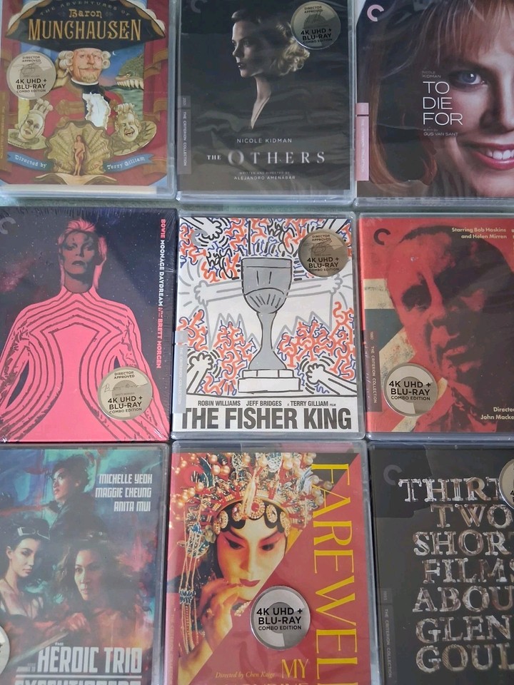 Lot of 9 Criterion Collection films 4K UHD + Blu-ray BRAND NEW | eBay