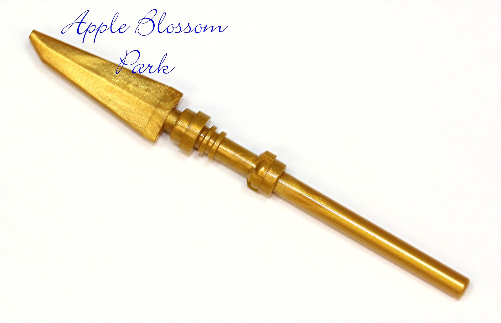 NEW Lego Ninjago Gold SPEAR BLADE - Minifig Ninja Kai Zane Jay Cole ...