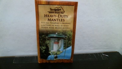 Texsport 14210 Heavy Duty Mantles, 1 pr, Fits All Texsport Propane Lot ...