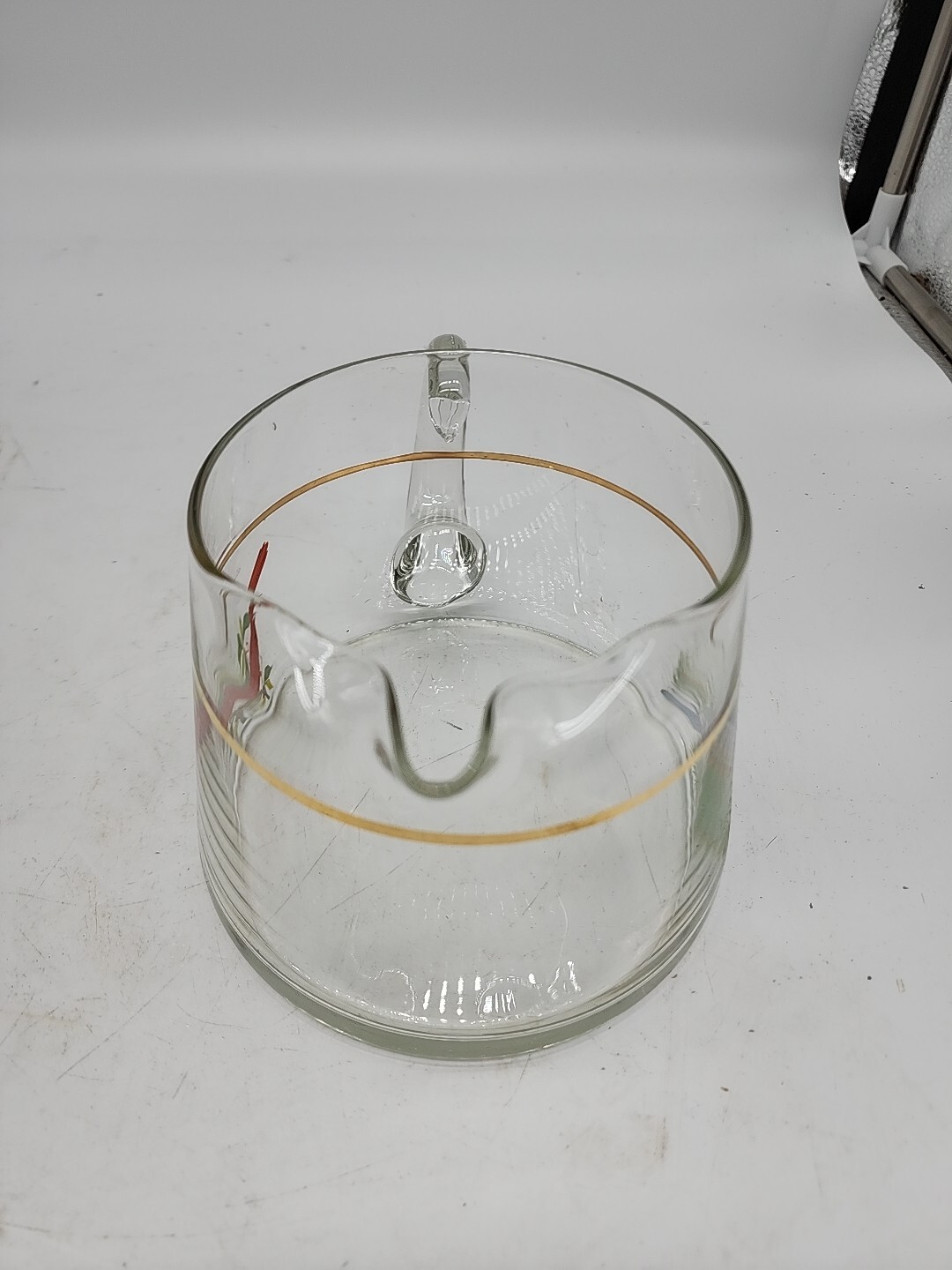 Vintage West Virginia Glass Co American Songbirds Pitcher with Cardinal ...