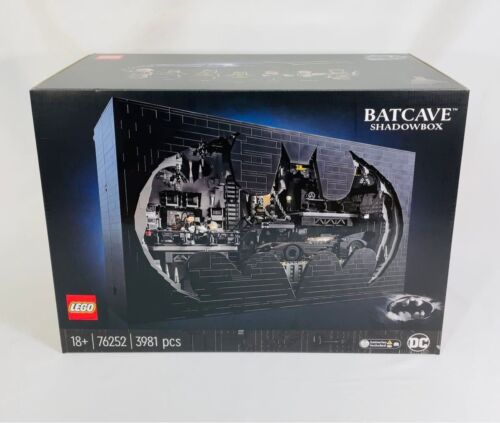LEGO Batman Batcave Shadow Box 76252 3981 Pieces DC Super Heroes ...