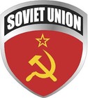 Soviet Union USSR Flag Shield Decal Badge Car Motorcycle Decal Sticker ...