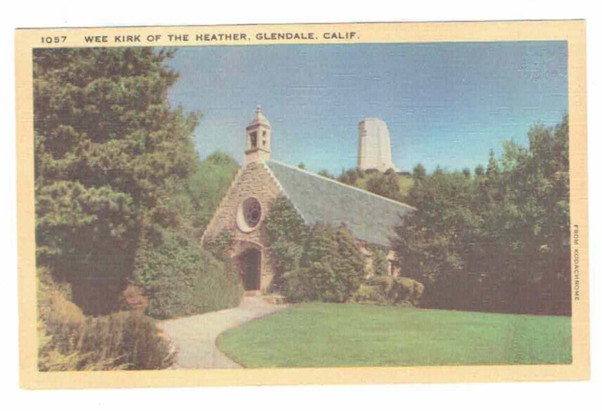 Wee Kirk Of The Heather Glendale #CA #Postcard Glencairn #Scotland | eBay