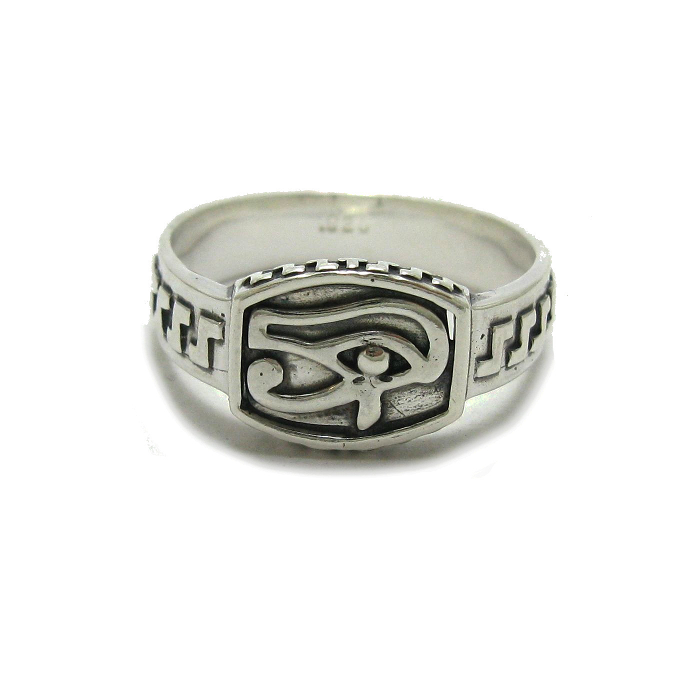 Stylish Sterling Silver Ring Stamped Solid 925 Amon Ra Eye Handmade | eBay