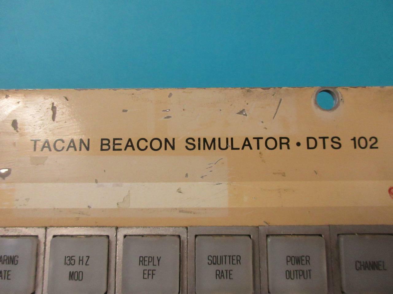 REPLACEMENT FRONT PANEL BUTTONS/DISPLAY 4 TACAN BEACON SIMULATOR ...