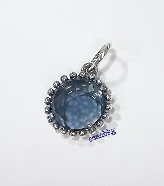 Authentic PANDORA Midnight Star Pendant Blue Crystal 390361NBC for sale ...