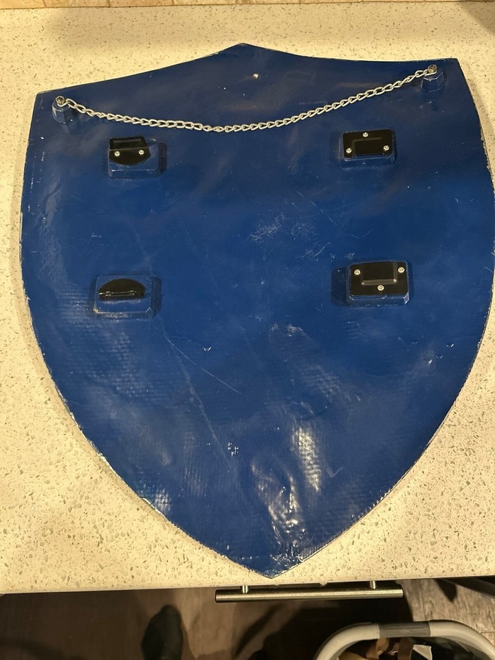 Legend of Zelda Cosplay props: Link's Blue Shield,Hylian Shield | eBay