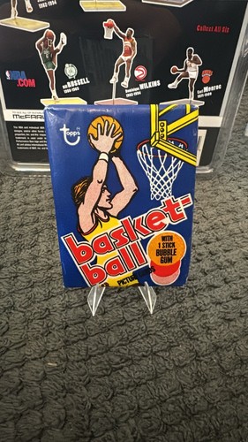 ⭐NICE!⭐ 1977 TOPPS BASKETBALL WAX PACK UNOPENED FACTORY SEALED WRAPPER ...