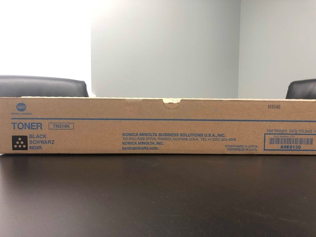 Konica-Minolta TN514K A9E8130 Black Toner Cartidge for sale online | eBay