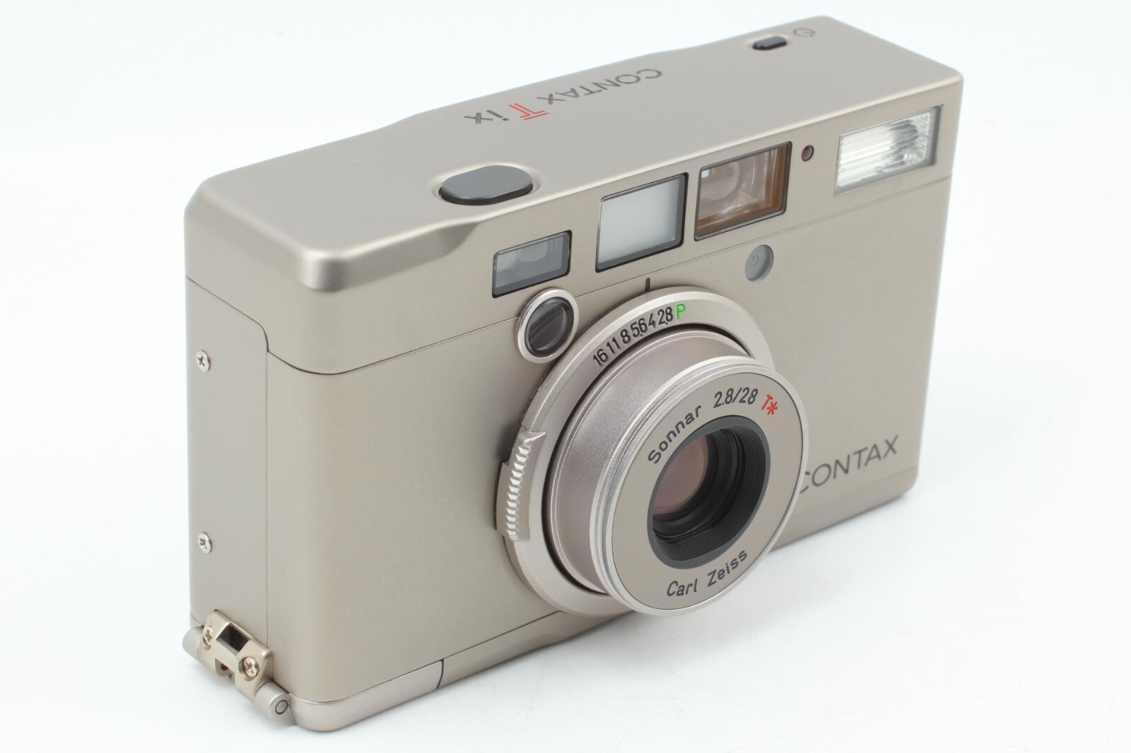 Contax T IX APS Point & Shoot Film Camera - Silver for sale online | eBay