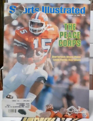 #478 SPORTS ILLUSTRATED SEPTEMBER 13 1982 WAYNE PEACE THE PEACE CORPS ...