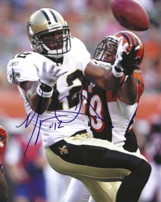 Autographed MARQUES COLSTON New Orleans Saints 8x10 Photo w/COA | eBay