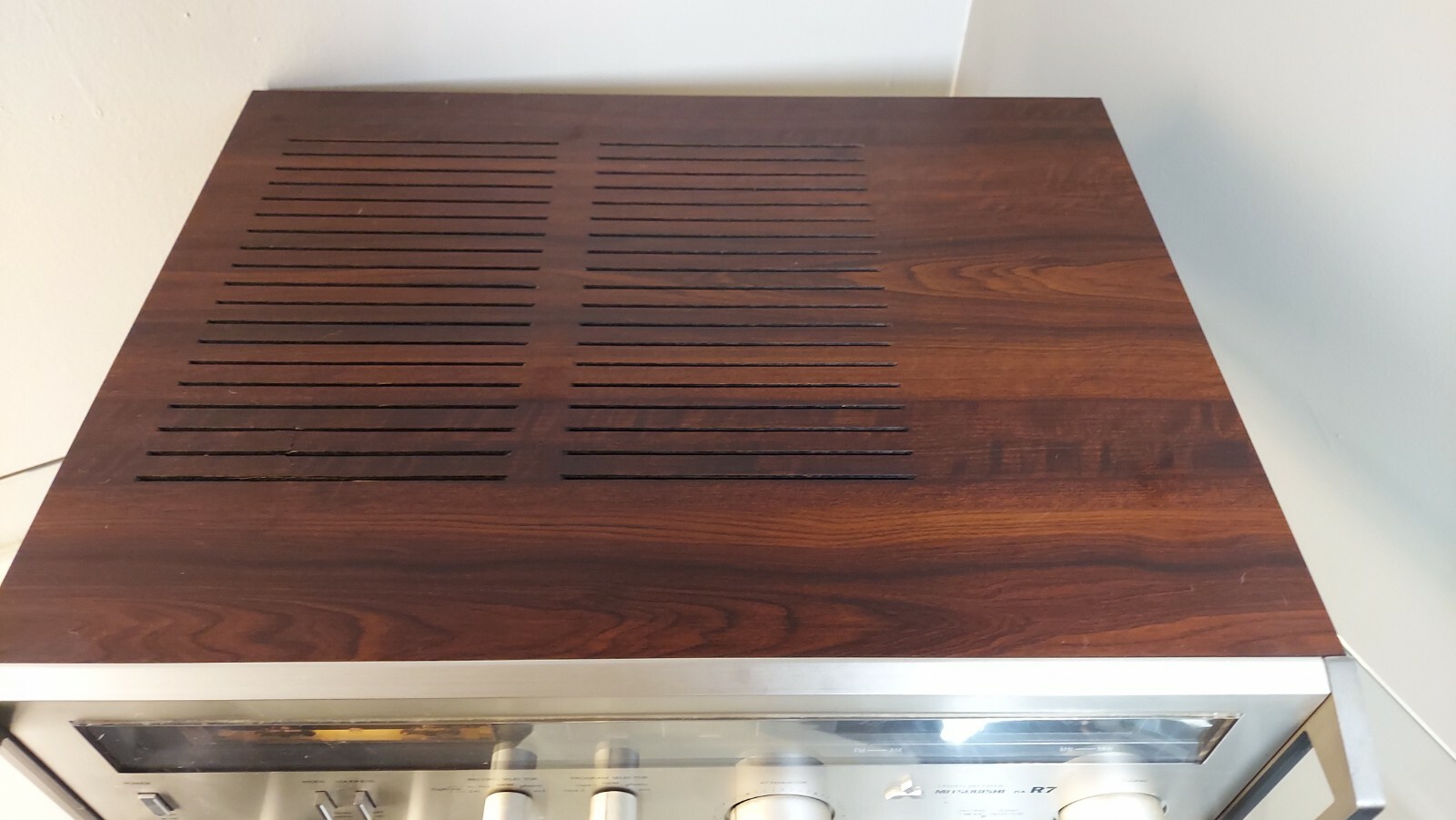 MITSUBISHI DA-R7 RECEIVER VINTAGE STEREO W/ HANDLES | eBay