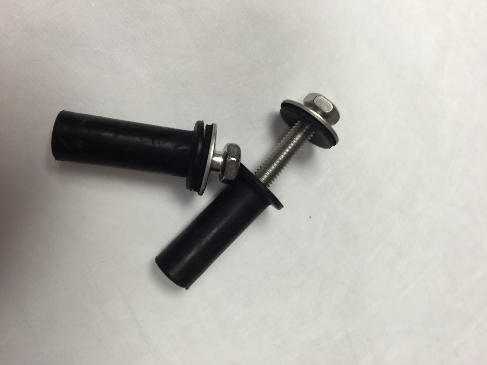 Neoprene Grommet Seal Fastener 1 1/4" (250 Pack) Rubber Sealing Screws ...