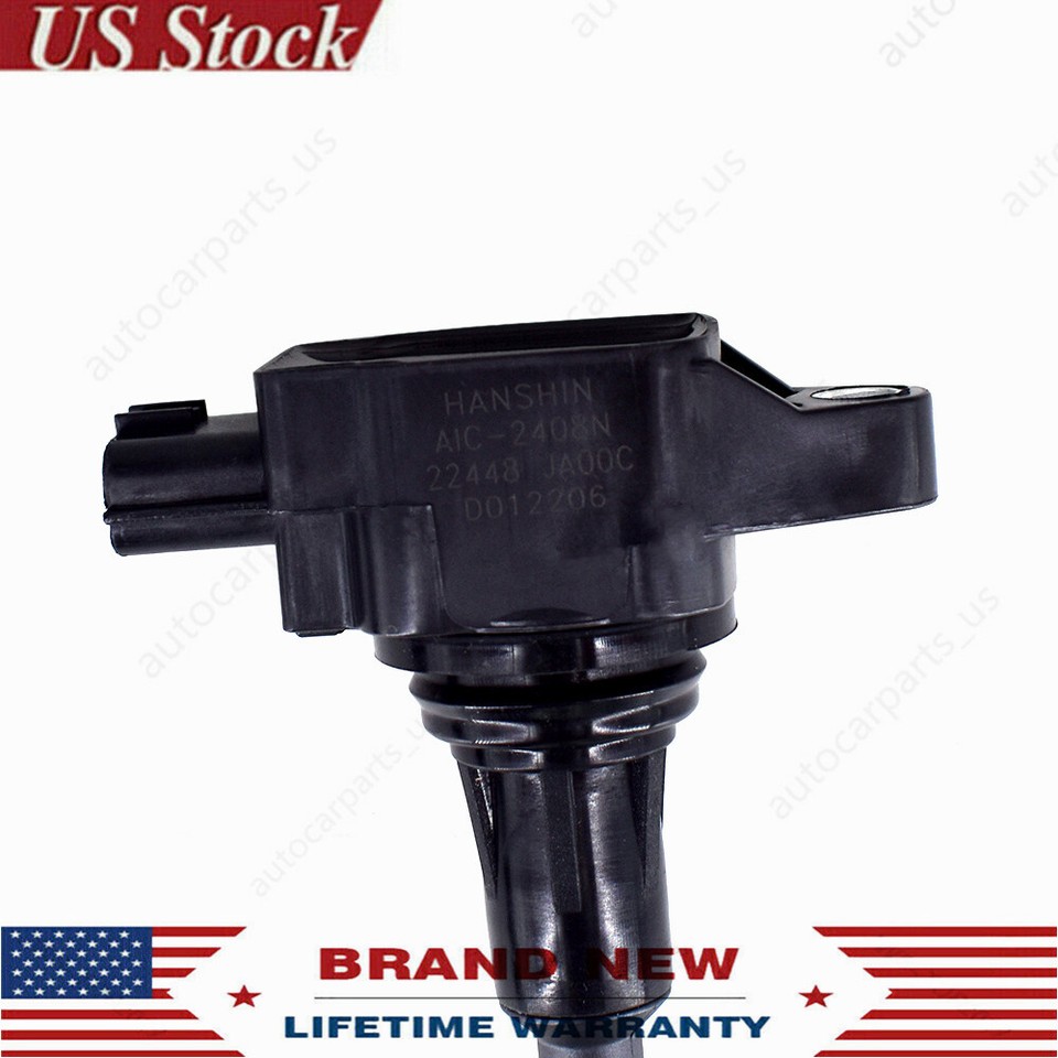 2007-2019 Nissan Altima Versa UF549 OEM Ignition Coil & NGK Ruthenium ...