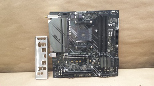ASROCK (CYBERPOWER) B550AM GAMING SOCKET AM4 MOTHERBOARD + UPDATED BIOS ...