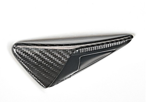 For Tesla Model X S 2012-2021 Carbon Fiber Side Fender Outer Camera ...