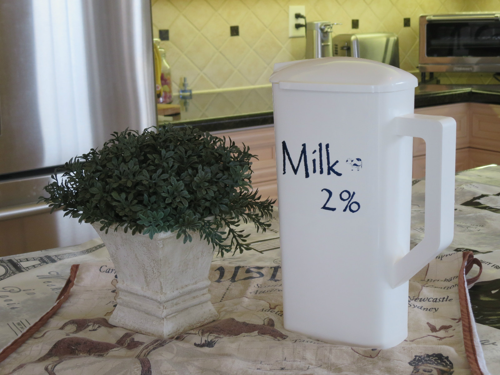 Milk Bag Pitcher with Lid | eBay
