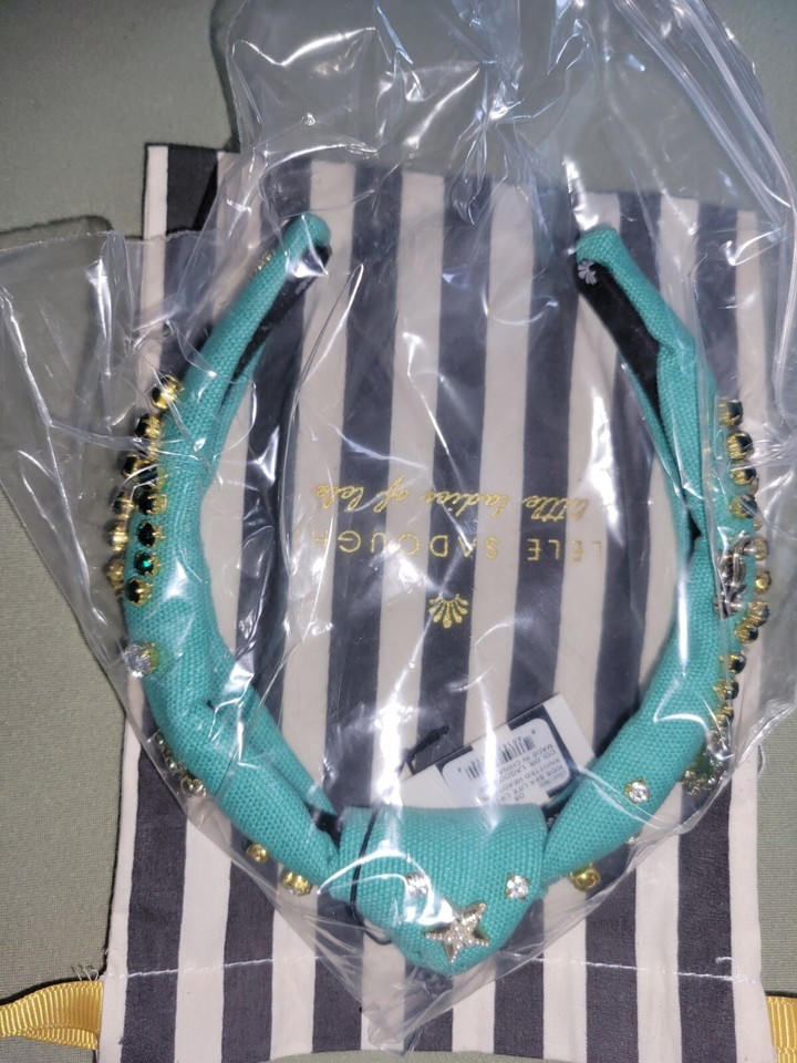 Lele Sadoughi SEA LIFE LAGOON EMBELLISHED CRYSTAL HEADBAND NWT GIRLS | eBay