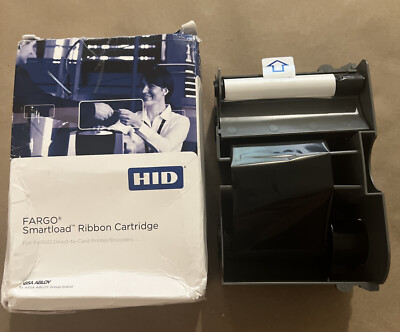 HID Fargo SmartLoad Ribbon Cartridge DTC1000 045102 Open Box READ | eBay