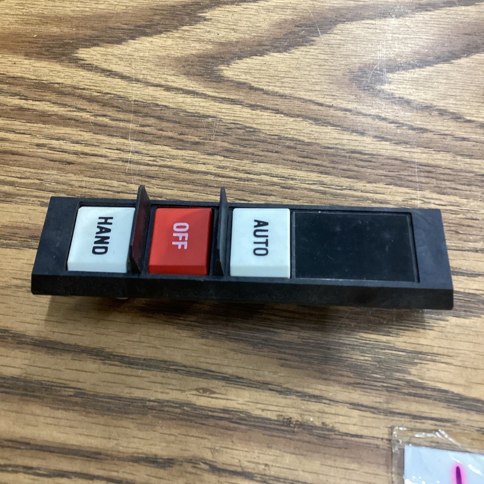 Eaton Auto / Off / Hand Cover control push button control | eBay