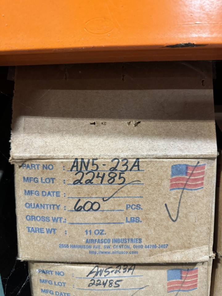 AN5-23A BOLT 1000PC | eBay