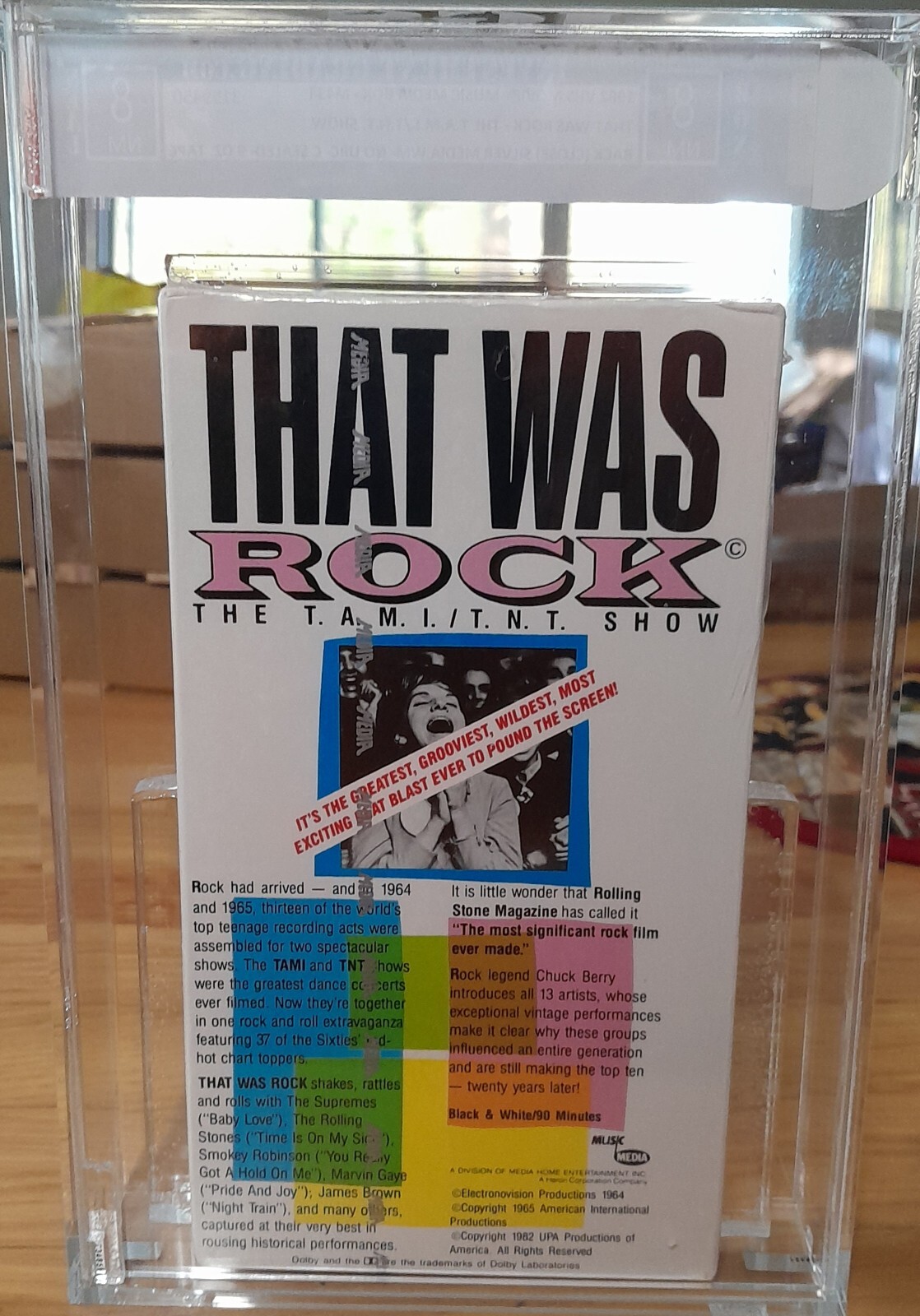 vhs new graded IGS 8/8 NM THAT WAS ROCK TAMI & TNT Shows 1984 ...