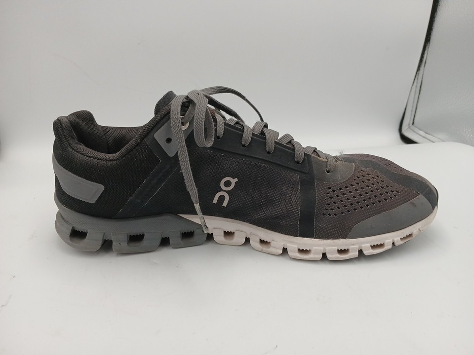 On Cloud 5 Swiss Engineering Men Zinc Gray Black Running Shoes Sz 9.5 ...