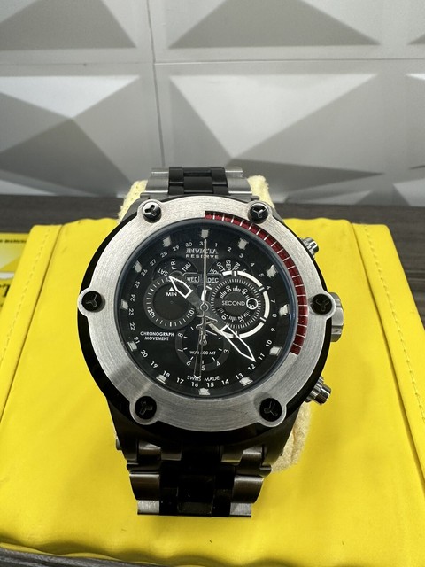 Invicta Reserve 15929 52mm Specialty Subaqua Swiss Made Chronograph ...