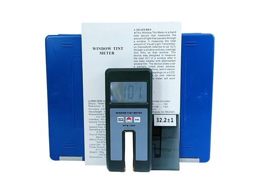Handheld Window Tint Tester Gauge Light Transmission Meter Equipment 0 ...
