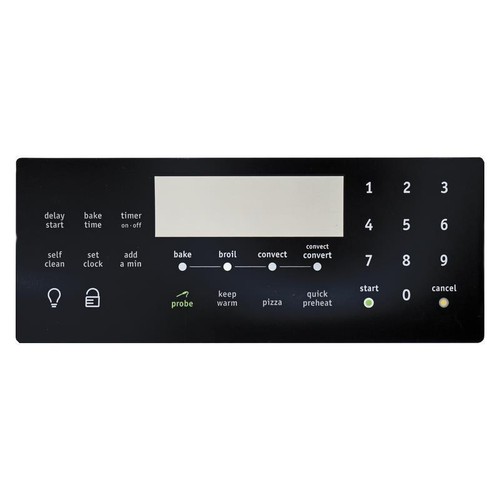 316419828CM Range / Oven Control Overlay (Faceplate) Replaces 316419828 ...