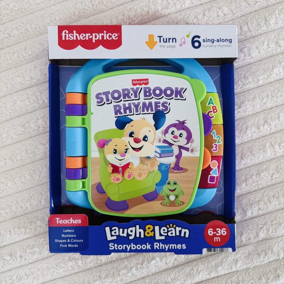 Baby Toys 6 Months and Up Bundle - Vtech Fisher Price Puppy Storybook ...