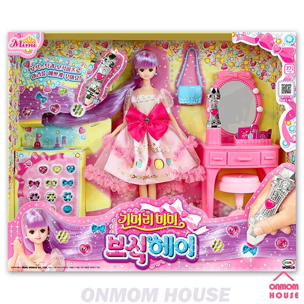 Mimi World Long Hair Mimi Series - JEWELRY HAIR MIMI Toy Korean Doll ...