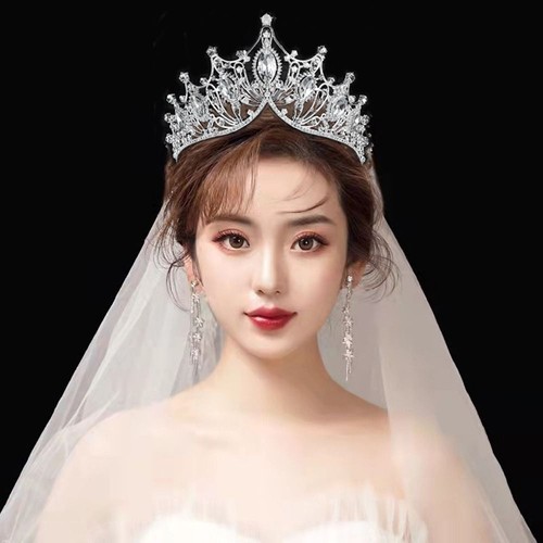 Princess Tiara Fancy Kids Women Crystal Rhinestone Party Tiara Crown ...