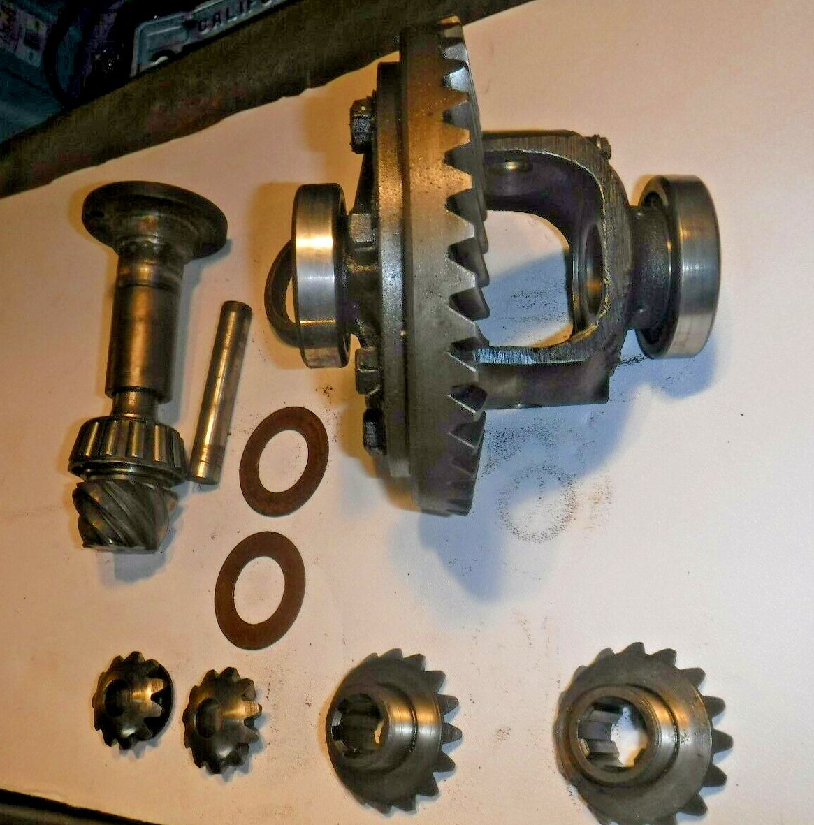 MG TD Rear Dfferential -Assembly Required - 8/41 Stock TD Ratio -Clean ...