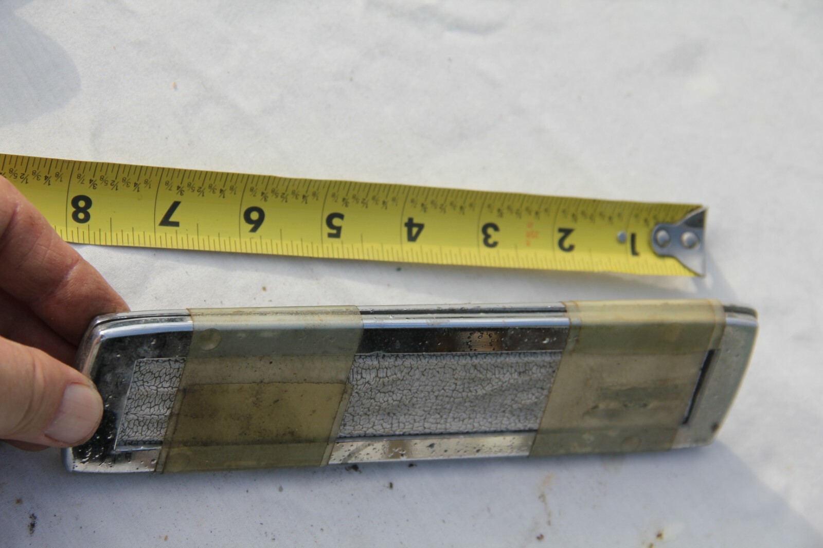 Boat Marine Step white pad Frames Vintage for Gunnel Gunwales VERY USED ...