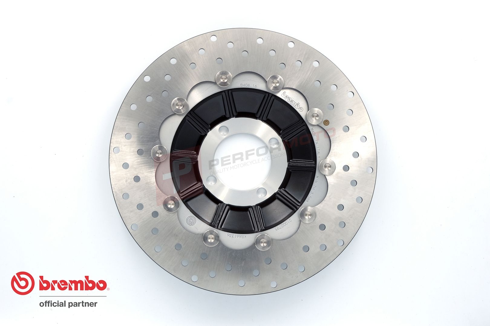Brembo Floating Front Brake Disc to fit BMW R80 / RT (Twin Disc) 1988 ...