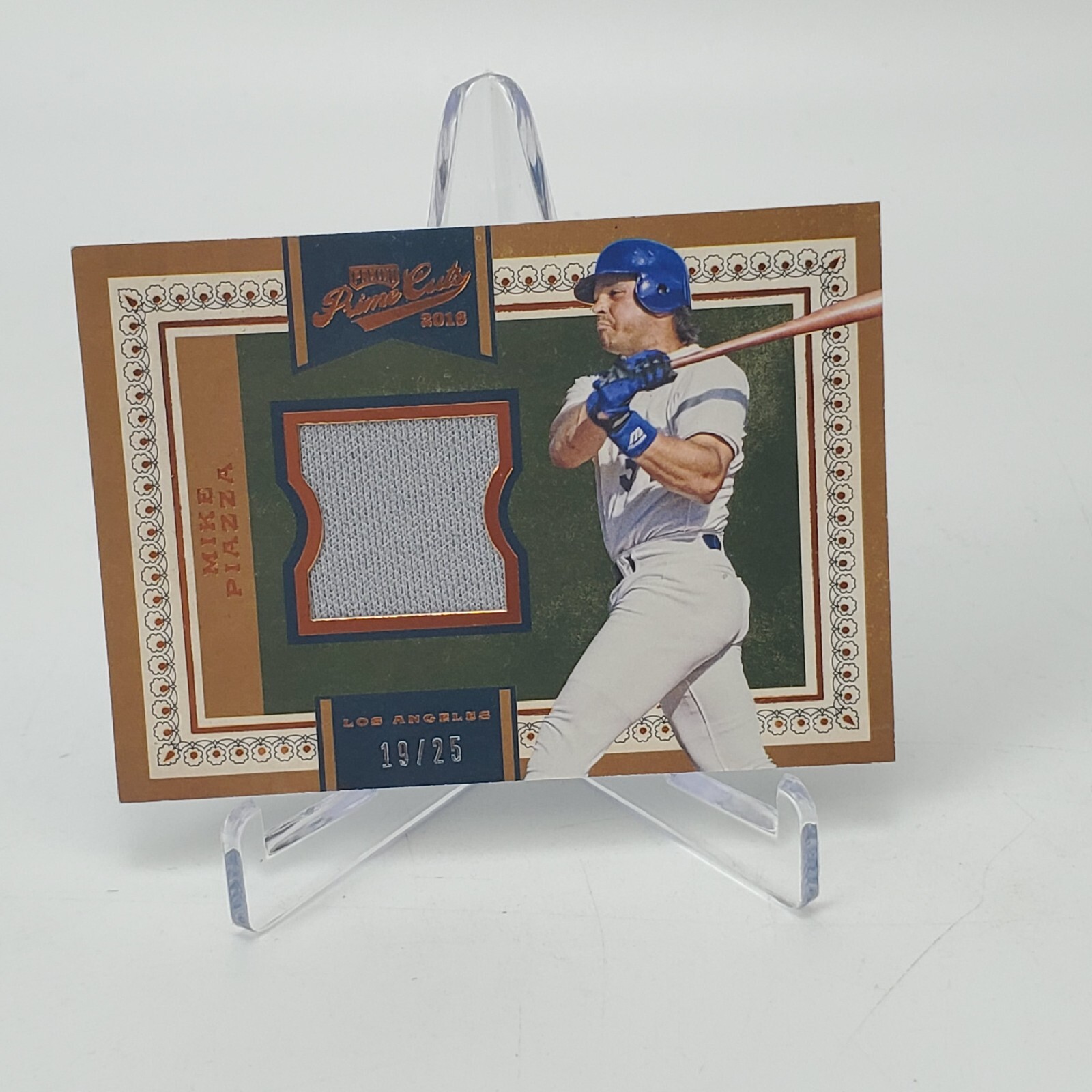 2016 Panini Prime Cuts Base IV Relics Bronze /25 Mike Piazza #138 HOF ...