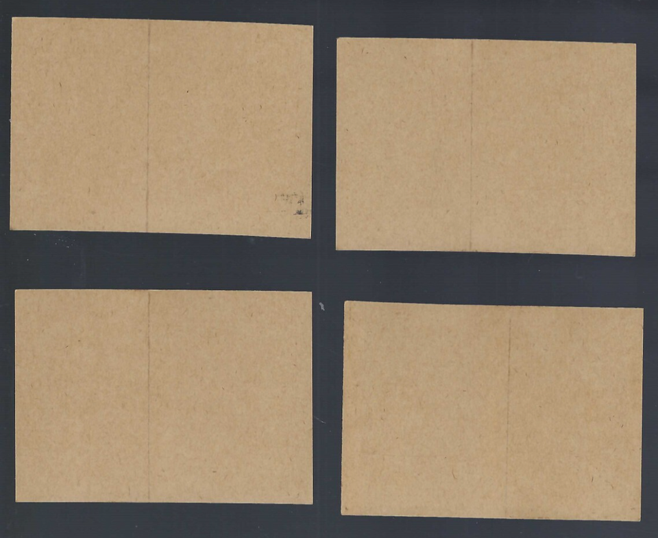 1965 TOPPS UGLY STICKERS LOT X 4 NICE LOOKING STICKERS VICTOR, MARG ...