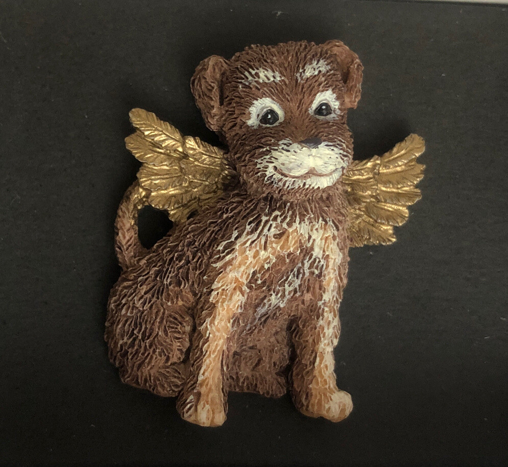 Vintage Avon Terrier Dog Puppy Angel Pin 1.5 Inches | eBay
