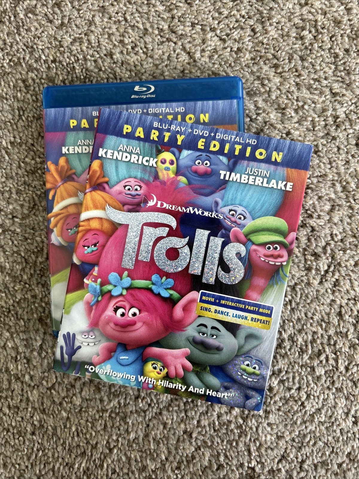 Trolls (Blu-ray And DVD set, 2016) 24543202943| eBay