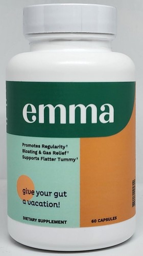 Emma Relief Supplement by Konscious Solution for Gut Health Issues 60 ...