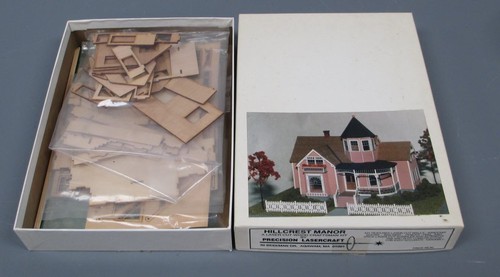 Precision Lasercraft 9500 HO Scale Hillcrest Manor Laser Cut Craftsman ...