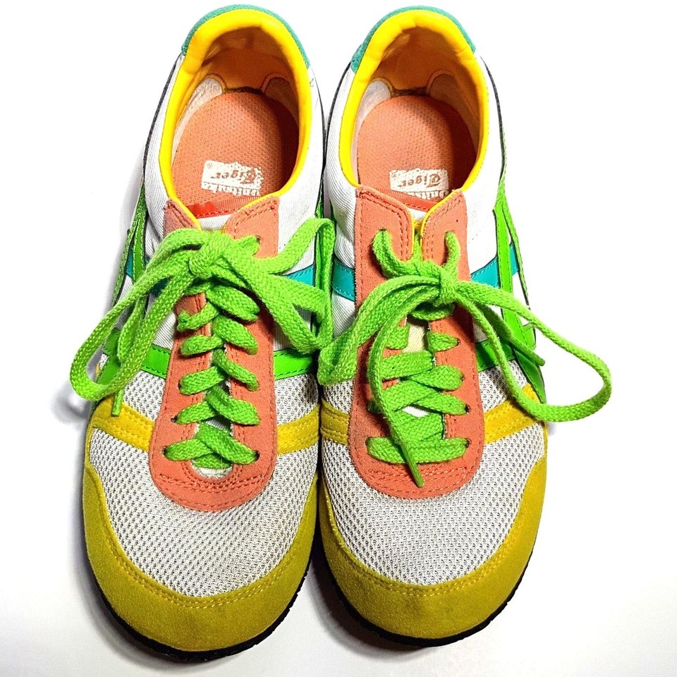 Onitsuka Tiger Ultimate 81 Sneakers Women's 6 Colorful Retro Running ...